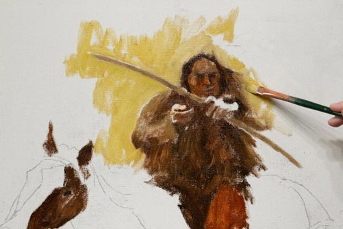 Planning a Complex Oil Painting - My Sketch Journal