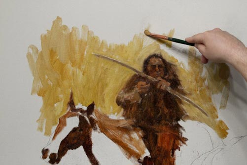 Planning a Complex Oil Painting - My Sketch Journal