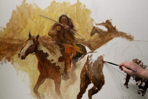 Planning a Complex Oil Painting - My Sketch Journal